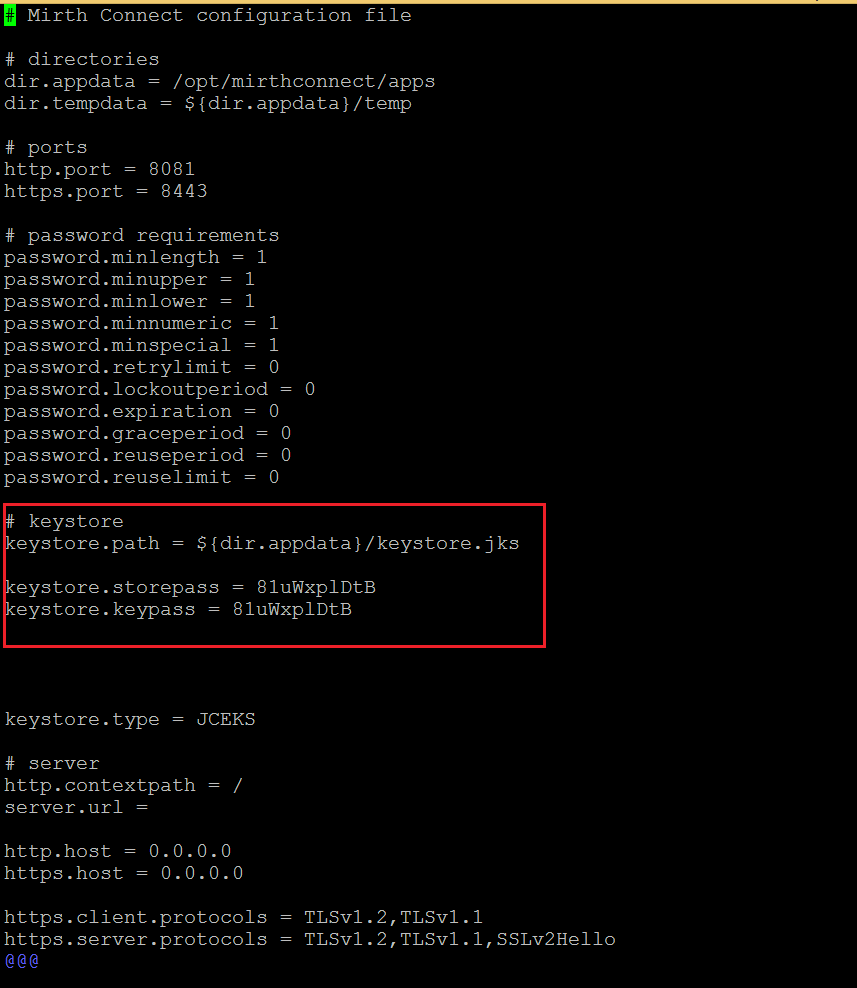 Replacing SSL certificates in Mirth [EC-2 Linux system] – zCon ...